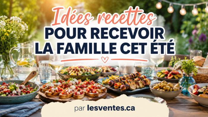 Idées de recettes pour recevoir la famille cet été : 18 plats simples ...